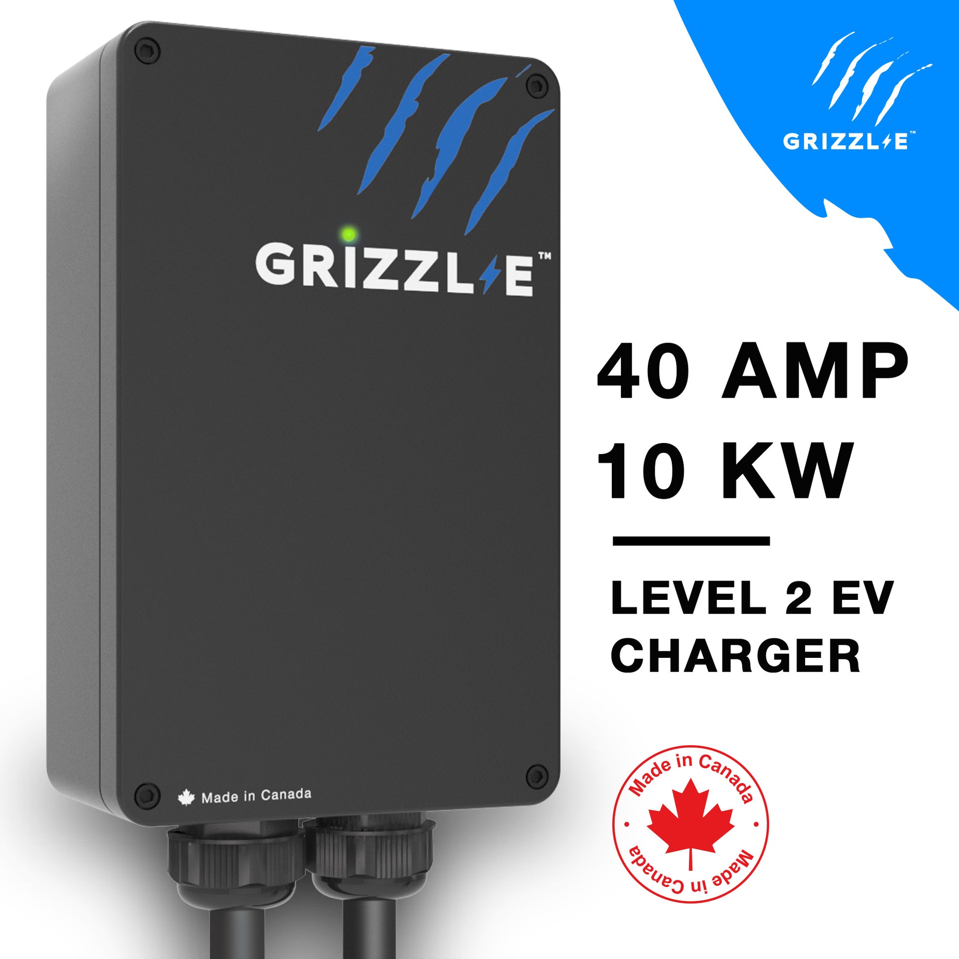Grizzl-E Classic and Smart 40A EV Home Charger