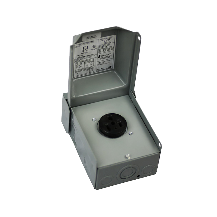 Outdoor NEMA 14-50R 240V Socket Kit